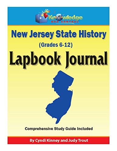 New Jersey State History Lapbook Journal: Plus FREE Printable Ebook ...