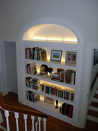 Cefrank V-Shape Under Cabinet Lighting Kit - 4pcs 12" Slim LED Light ...