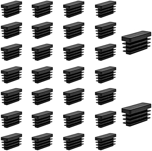 Amazon.com: Waziaqoc 32pcs Rectangle Plastic Hole Plugs (1" x 0.5 ...