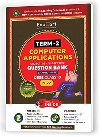 Educart Term II CBSE Class 10 Computer Application Questions Bank ...