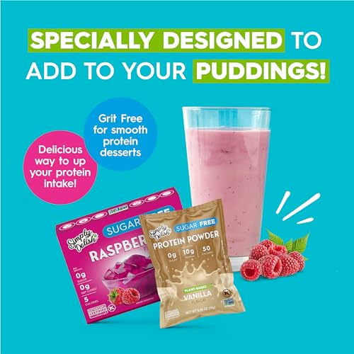 Snapklik.com : Simply Delish Plant-Based Protein Powder - Sugar Free ...
