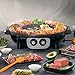 Amazon.com: Food Party 2 in 1 Electric Smokeless Grill and Hot Pot ...