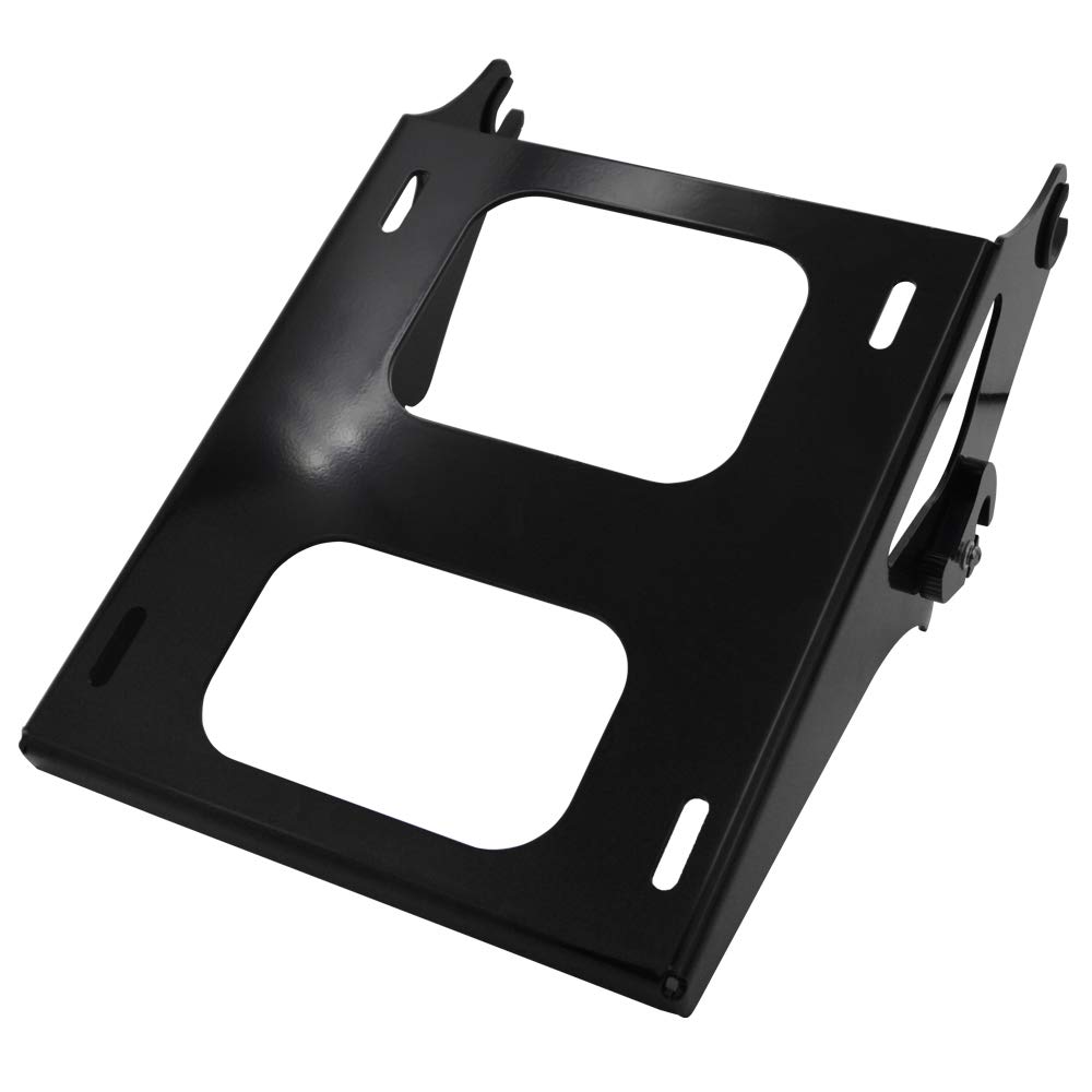 Snapklik.com : Dasen Two-Up Tour Pack Mount Luggage Rack Quick-Detach