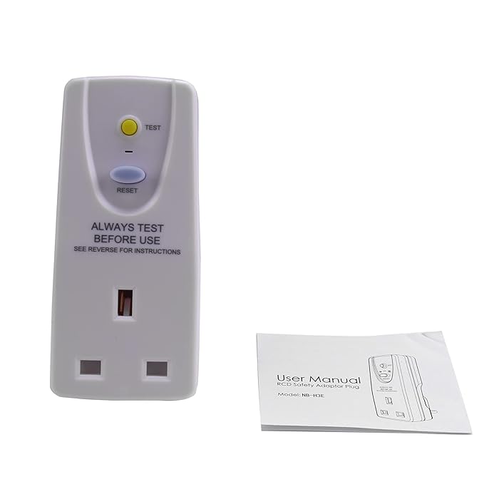 Buy UANG UK Plug 13A Gfci Leakage Plug RCD Socket Home Circuit Breaker ...