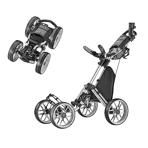 CaddyTek 사륜 골프 카트 39% 할인 후 134.62불 - MODUBA