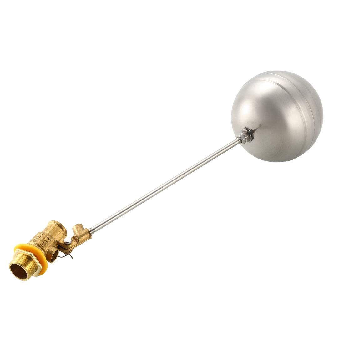 Buy uxcell Water Float Valve G1/2 DN15 Automatic Float Ball Valve Sensor for Water Tank Pump 304 ...