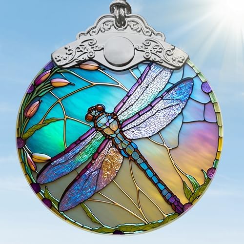 Amazon.com: Dragonfly Christmas Ornaments, Touber Dragonfly Hanging ...