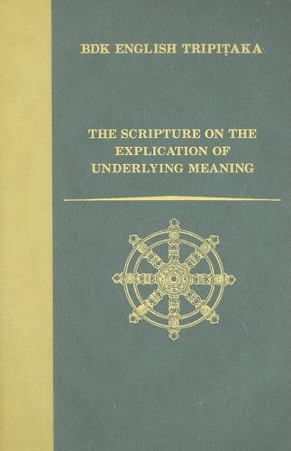 Amazon | The Scripture on the Explication of Underlying Meaning (Bdk ...