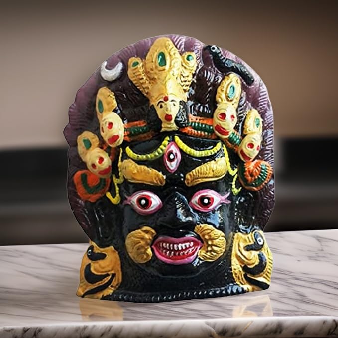 Salvus APP SOLUTIONS Nazar Battu Evil Eye Protector-Mahakal Face Metal ...