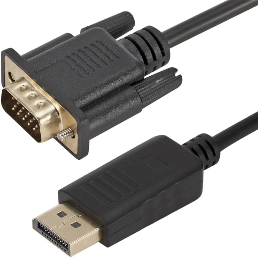 Cabo DisplayPort DP para VGA Cabo Adaptador 1 metro 1m U141 : Amazon ...