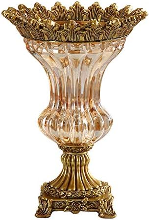 Amazon.com: Vase Ornament Home European-Style Resin Large Flower Vases ...