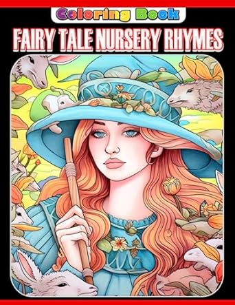 Amazon.com: Fairy Tale Nursery Rhymes Coloring Book: Discover Classic ...