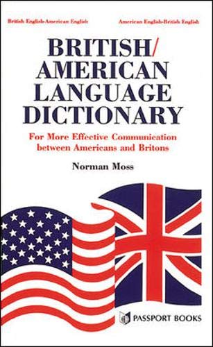 Buy BRITISH/AMERICAN LANGUAGE DICTIONARY HARD Book Online at Low Prices ...