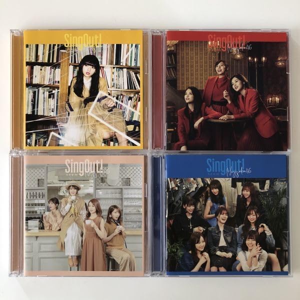 Amazon.co.jp: B13790 中古CD Sing Out! (CD+Blu-ray) Type-A・B・C・D 乃木坂46 4枚セット : おもちゃ