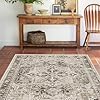 Amazon.com: RUGGABLE Washable Vintage Area Rug – Kamran Hazel 6x9 ...