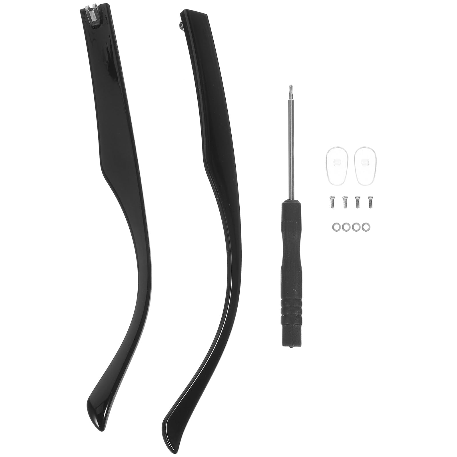 Healeved Metal Glasses Replacement Temple - 1 Pair Eyeglass Arms Legs ...