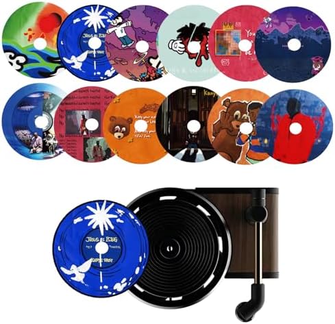Amazon.com: Icyhaws Car Air Freshener Record Player Set, Car Vent Clip ...