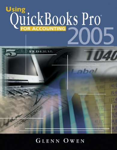 Amazon.com: Using QuickBooks™ Pro 2005 for Accounting (with CD-ROM ...