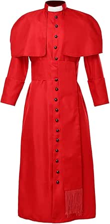 COSDREAMER Unisex Clergy Robe Preacher Cassocks Mens Womens Praise ...