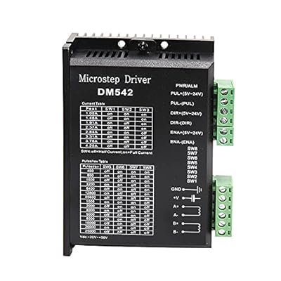 Buy HANPOSE CNC Digital Microstep driver DM542 Stepper Motor Controller 2-phase Digital Stepper ...