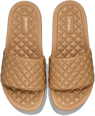 Amazon.com | APL: Athletic Propulsion Labs Women's Lusso Slide, Tan, 9 ...