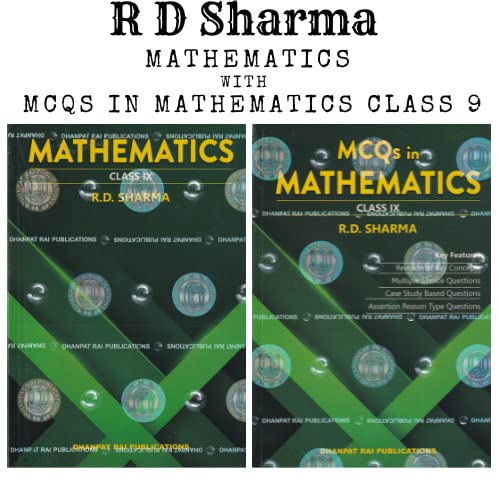 R D Sharma Mathematics + MCQs in Mathematics Class 9 | CBSE Examination ...