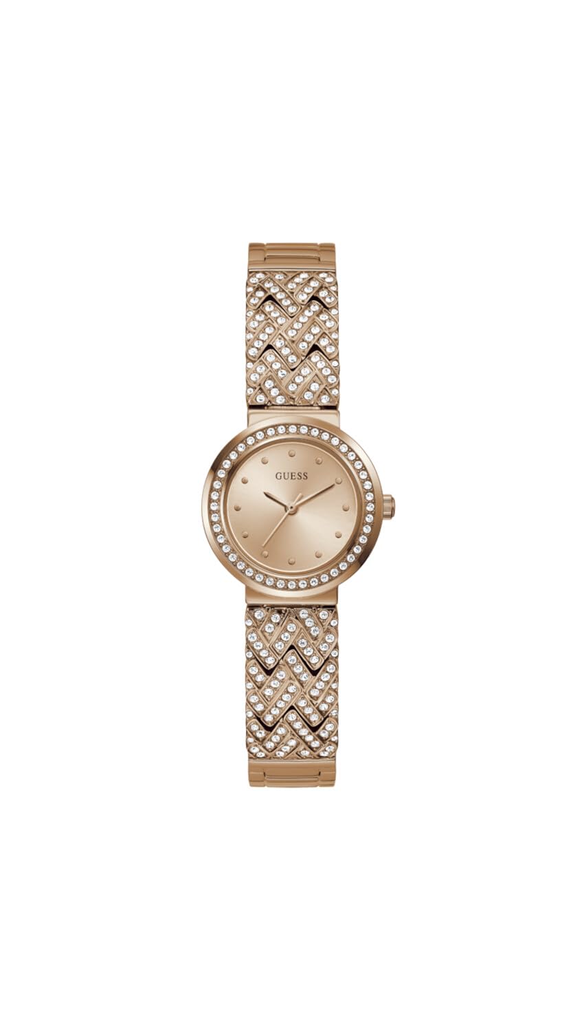 Guess Treasure Collection Analog Rose Gold Dial Women's Watch-GW0476L3 ...
