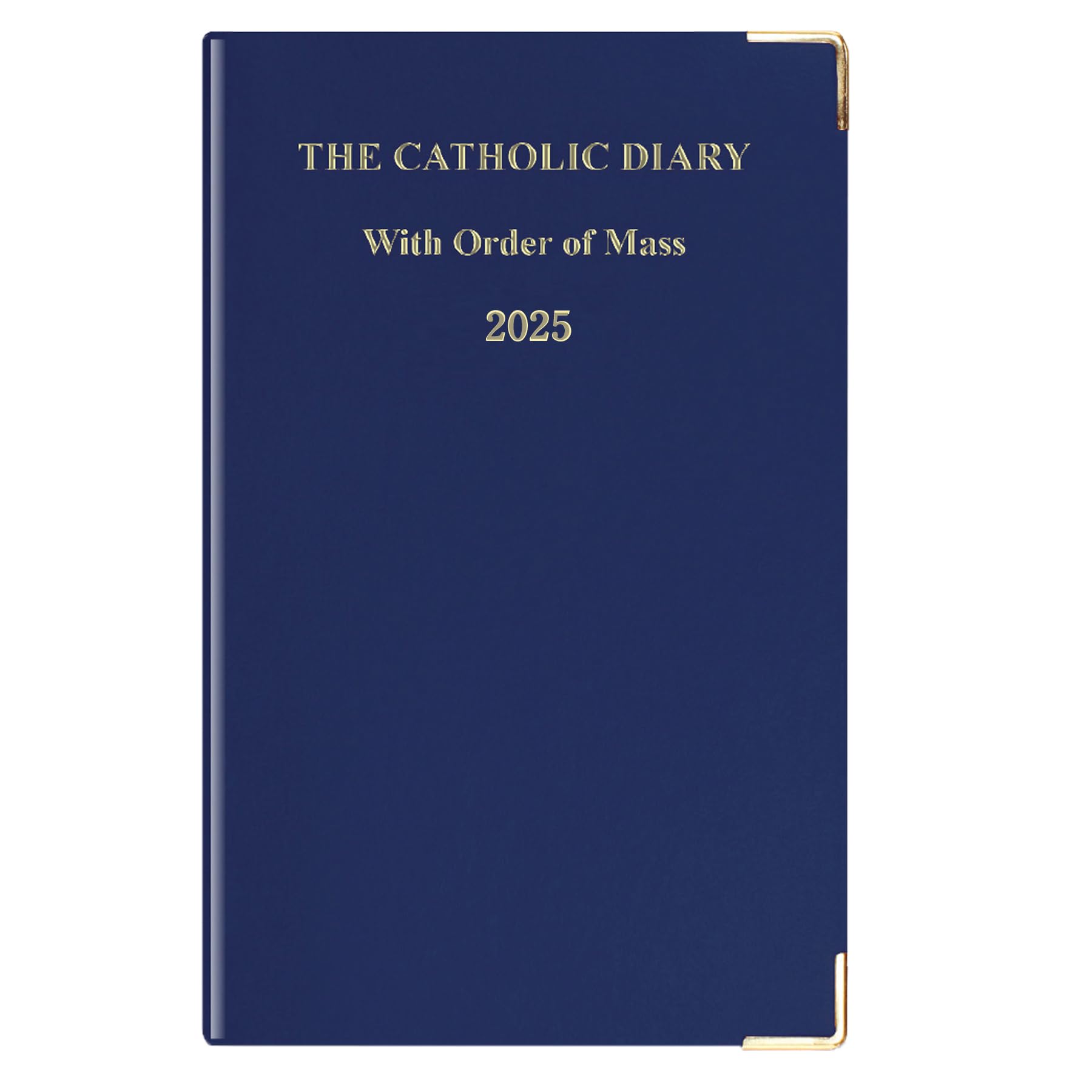2025 Slimline Catholic Diary with Order of Mass - Week to View - Navy ...
