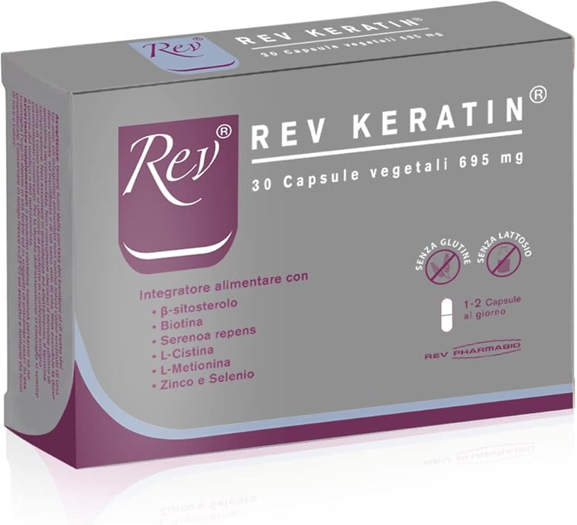 Rev Pharma Rev Keratin® : Amazon.it: Salute e cura della persona