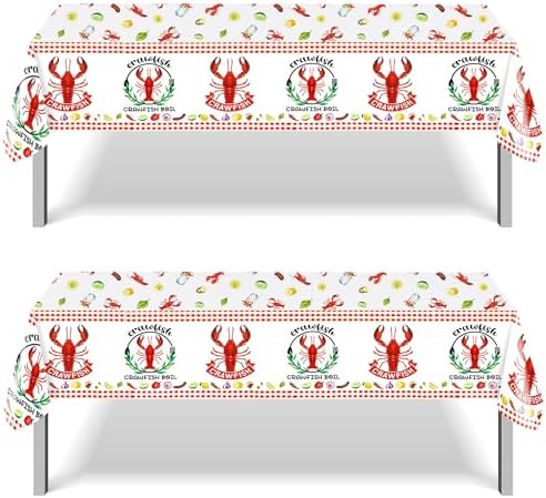 Amazon.com: PHOGARY Crawfish Boil Party Supplies - 2pcs Lobster ...