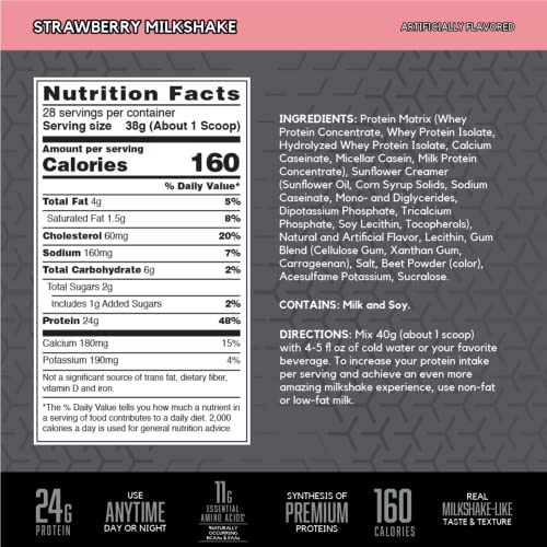 Snapklik.com : BSN SYNTHA-6 Edge Protein Powder, Strawberry Protein Powder