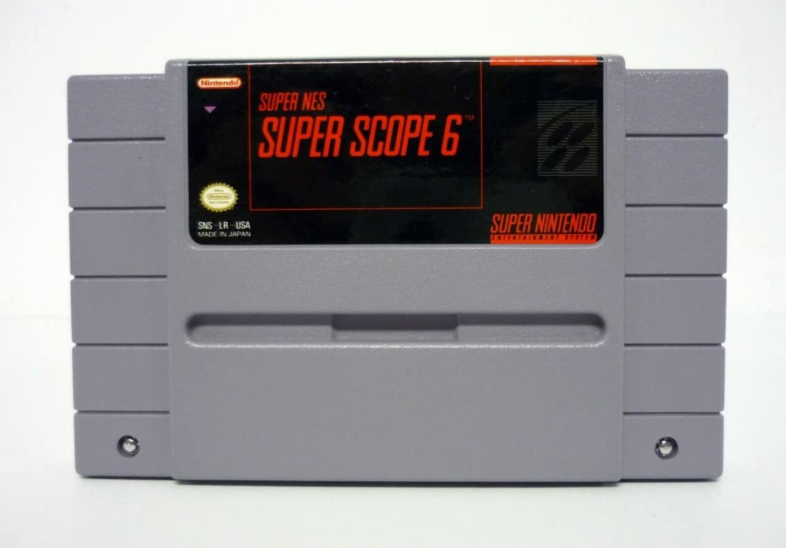 Amazon.com: Super Scope 6 - Nintendo Super NES (Renewed) : Video Games