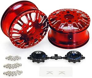 Amazon.com: CEN Racing KG1 KD004 CNC Aluminum Rear Dually Wheel (Silver ...