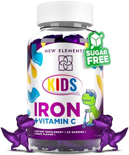 Amazon.com: Squiggles Kids Daily Iron+ Gummies, Gummy Vitamin with Iron ...