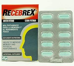 Recebrex (20 Tablet) Multicerebral with Vitamins, Memory, and Mental ...