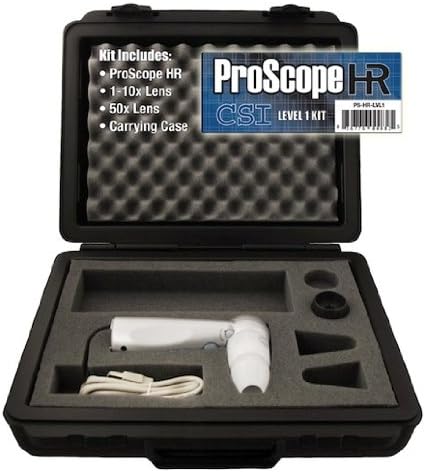 Amazon.com : Proscope HR CSI - Science Level 1 Kit. with Free case ...