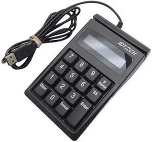 Amazon.com: ID Tech Securekey M100/M130 Encrypted Key Pad w/MagStripe ...