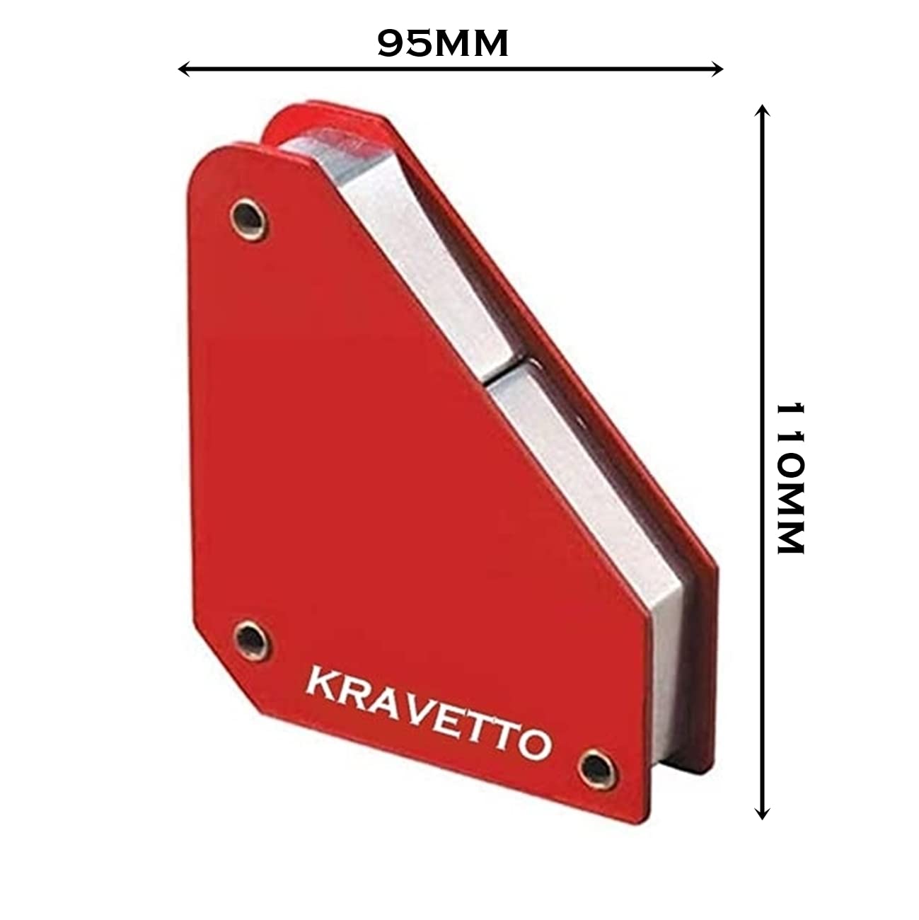 Buy KRAVETTO Square Magnetic Clamp with Safety Shield. | Powder Coated ...