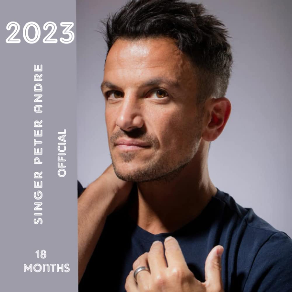 Singer Peter Andre 2022 2023 Calendar Britain Celebrity Gift Idea ...
