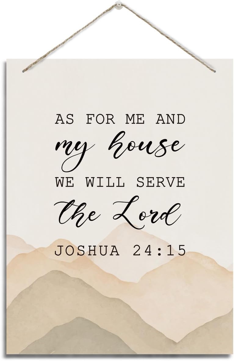 Amazon.com: Inspirational Wall Decor, Decorative Hanging Wood Sign ...