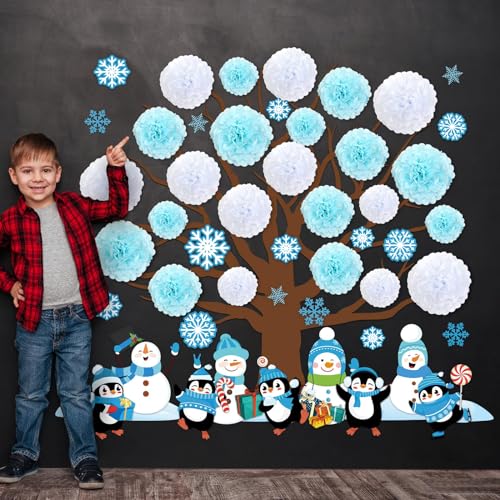 Snapklik.com : Winter Bulletin Board Decoration Set Winter Wonderland ...