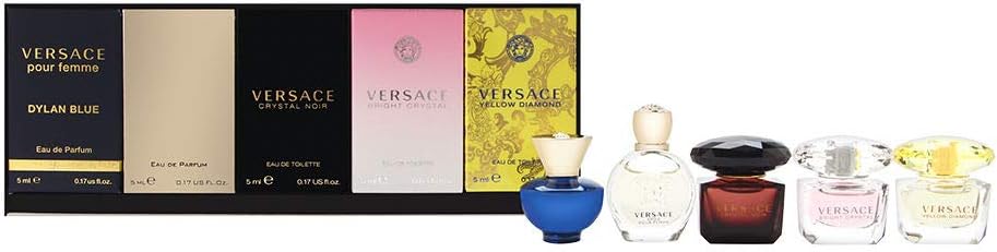 Amazon.com : Versace Variety 3 Piece Mini Gift Set : Fragrance Sets ...