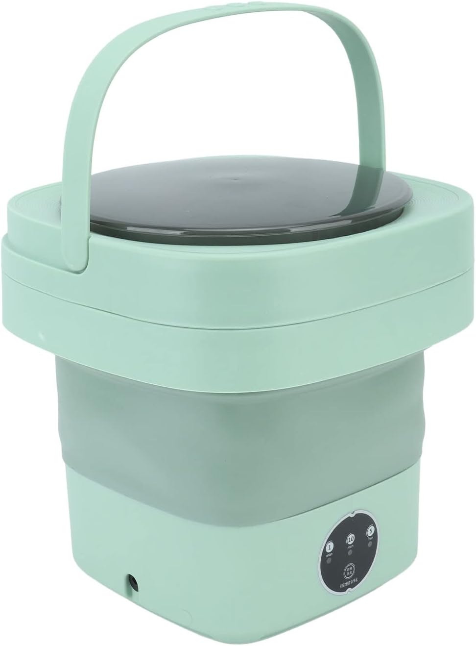 Foldable Washing Machine, Automatic Portable ABS Mini Washing Machine ...