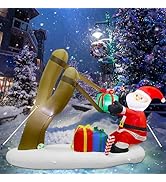 Amazon.com: Lulu Home 10FT Christmas Inflatable Decoration, Giant ...