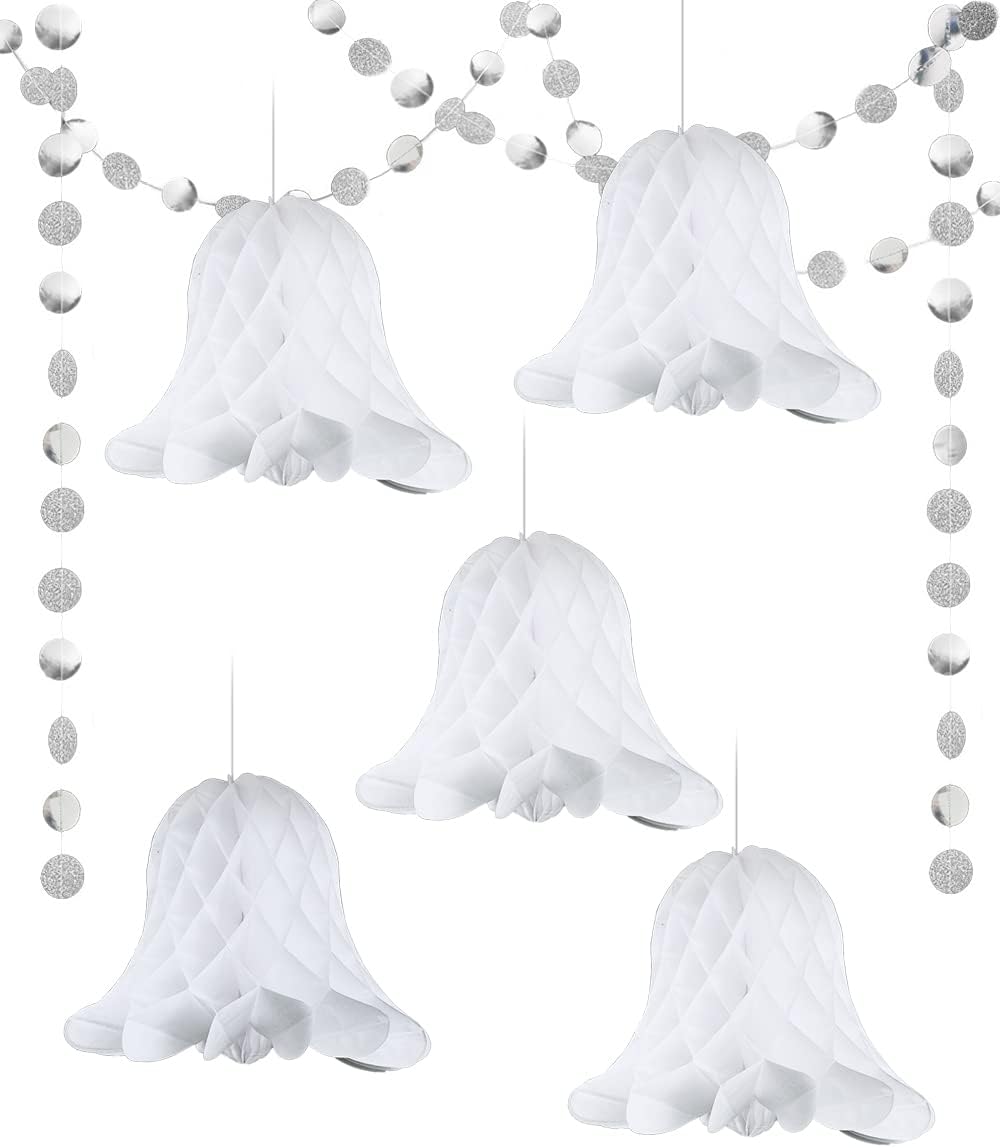 Amazon.com: Pkgd Westminster Bells (white) (2/Pkg), 9" : Home & Kitchen