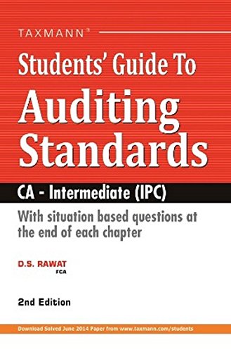 Buy Students Guide to Auditing Standards [CA-Intermediate (IPC)] Book ...