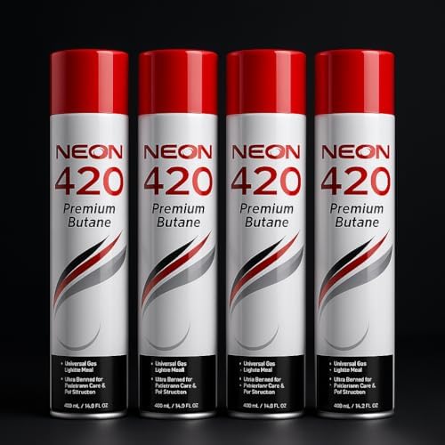 Amazon.com: NEON Butane Refill, 11X Ultra-Refined Butane Fuel, 300ml ...