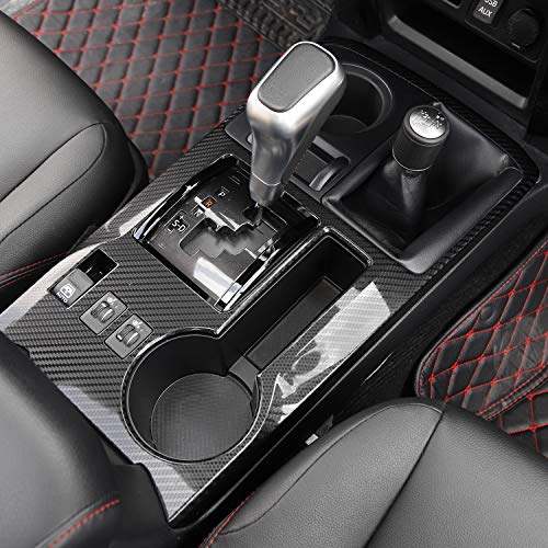 Snapklik.com : For 4Runner Interior Trim Carbon Fiber Center Console ...