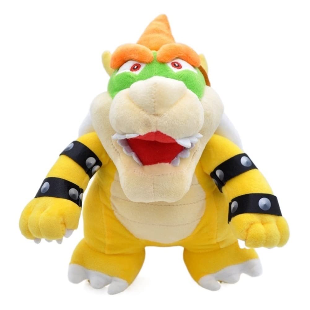 Anime Mario Bros Plush Toys King Bowser Koopa Dark Blue | Desertcart ...