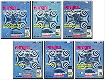 Cengage Physics JEE Advanced Set of 6 Books: B.M. SHARMA : Amazon.in: Books